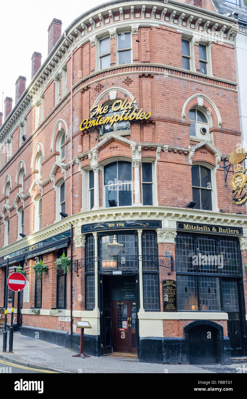 The Old Contemptibles red-brick Victorian pub in Edmund Street ...