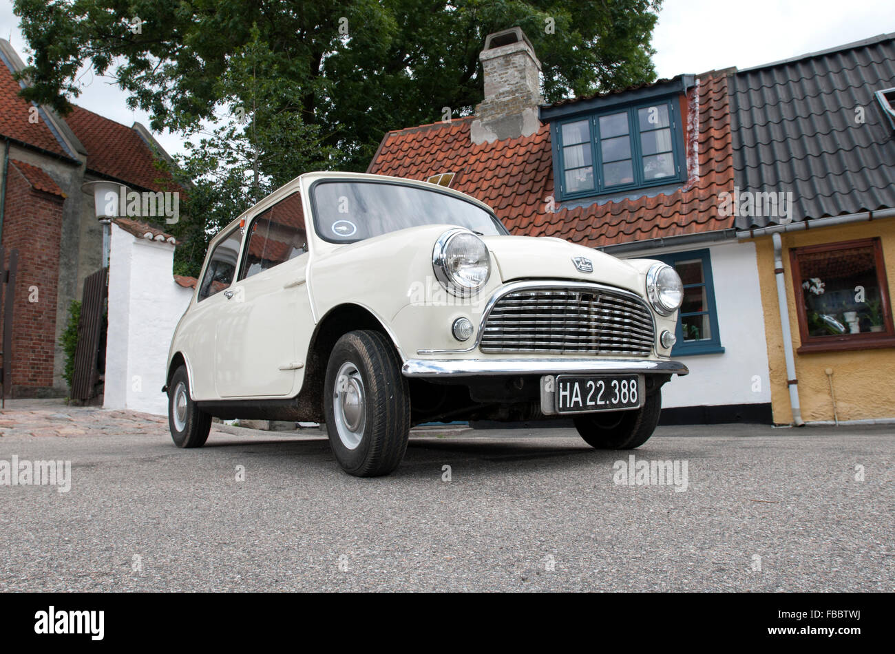 Austin Partner, Mini built for the Danish market Stock Photo - Alamy
