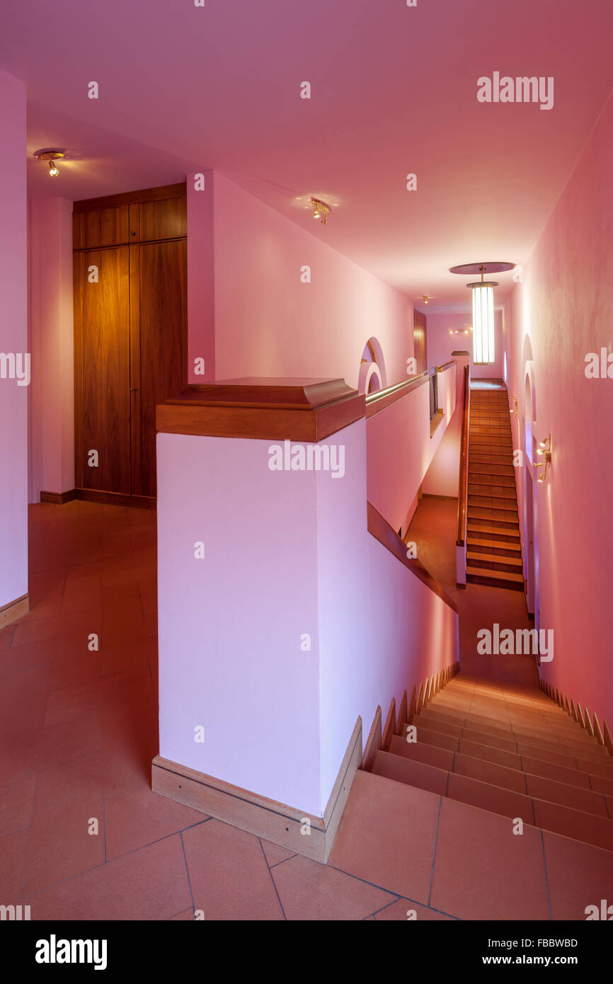 House interiors modern entrance Stock Photo - Alamy