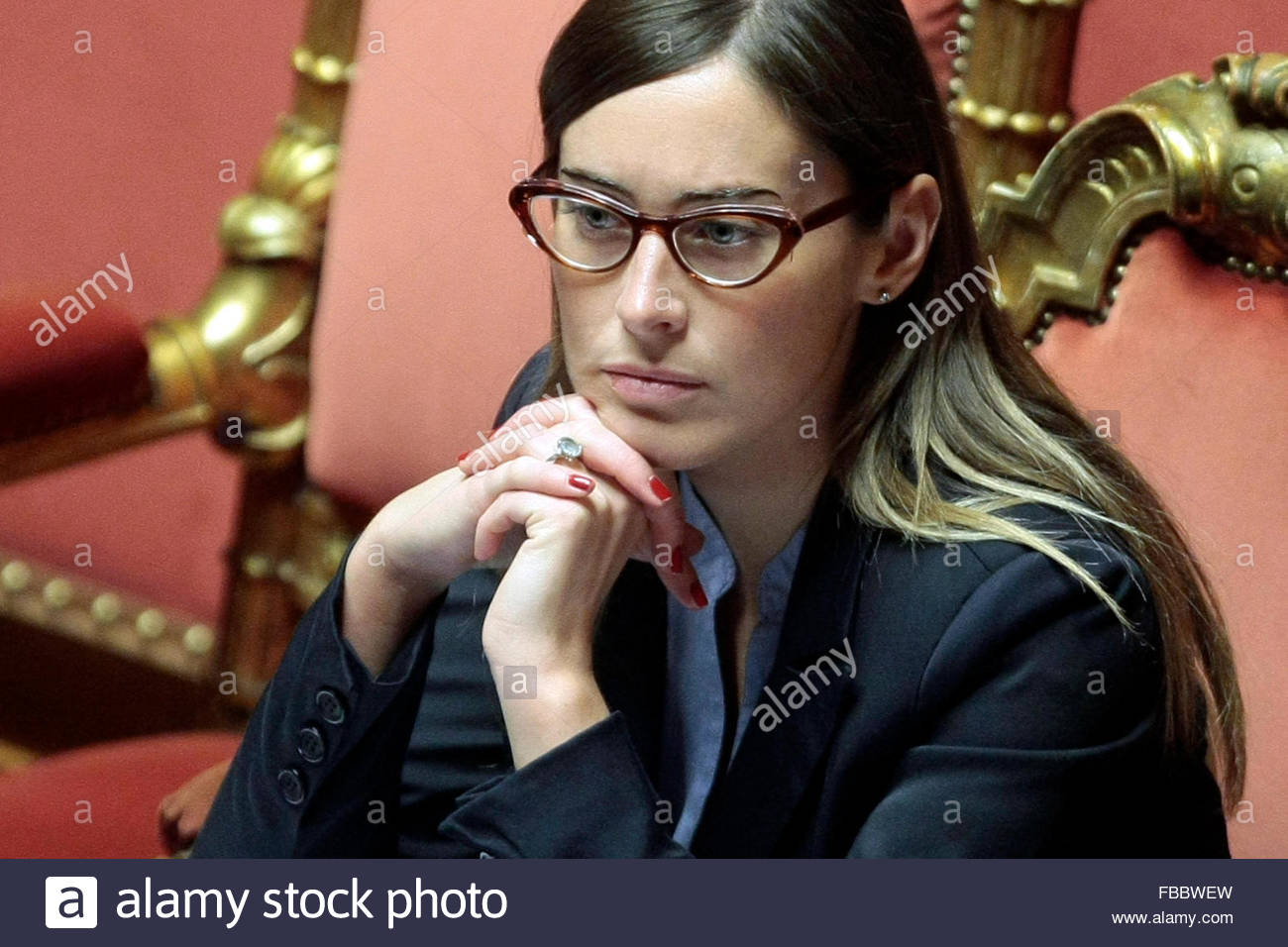 Maria Elena Boschi 2014 High Resolution Stock Photography and Images ...