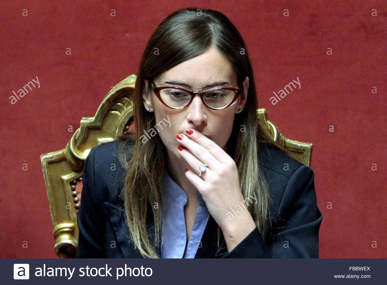 Maria Elena Boschi 2014 High Resolution Stock Photography and Images ...
