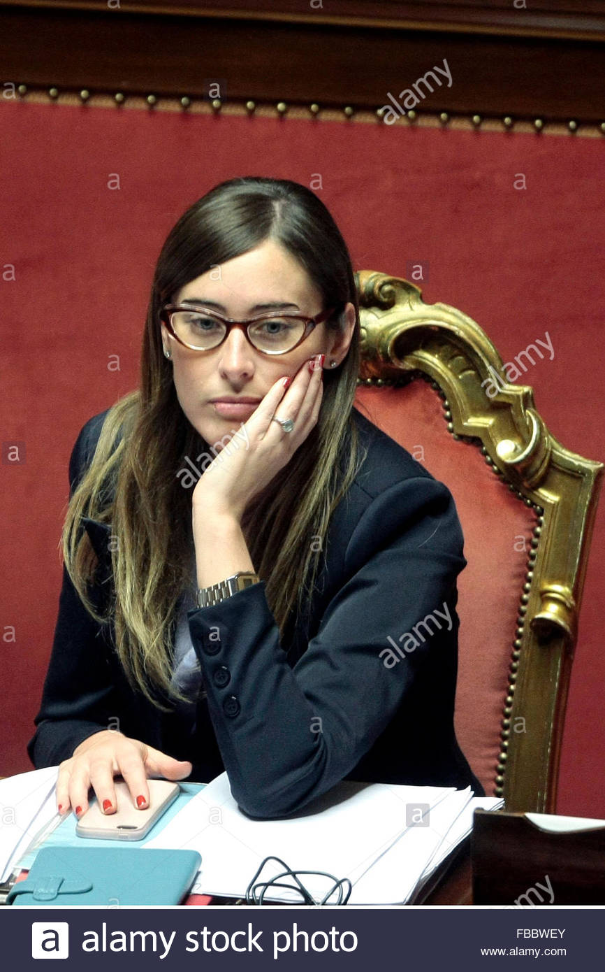 Maria Elena Boschi 2014 High Resolution Stock Photography and Images ...