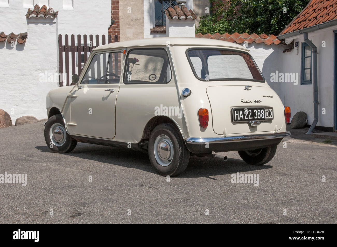 Austin Partner, Mini built for the Danish market Stock Photo - Alamy