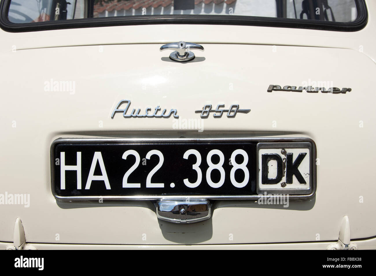 Austin Partner, Mini built for the Danish market Stock Photo - Alamy