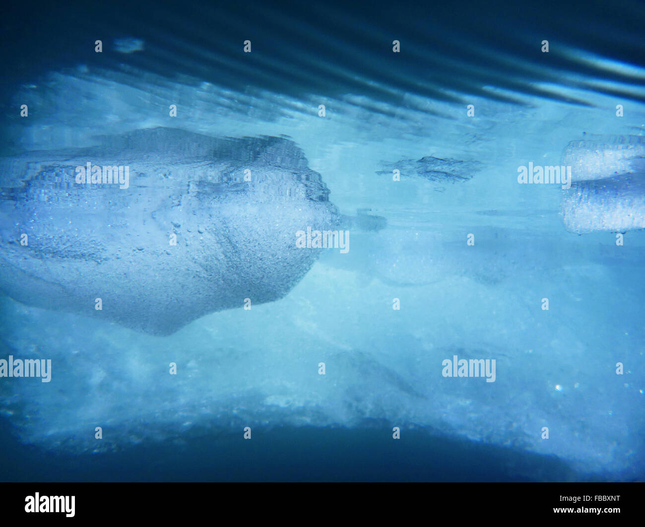 Underwater view of small iceberg, Antarctic peninsula Stock Photo - Alamy
