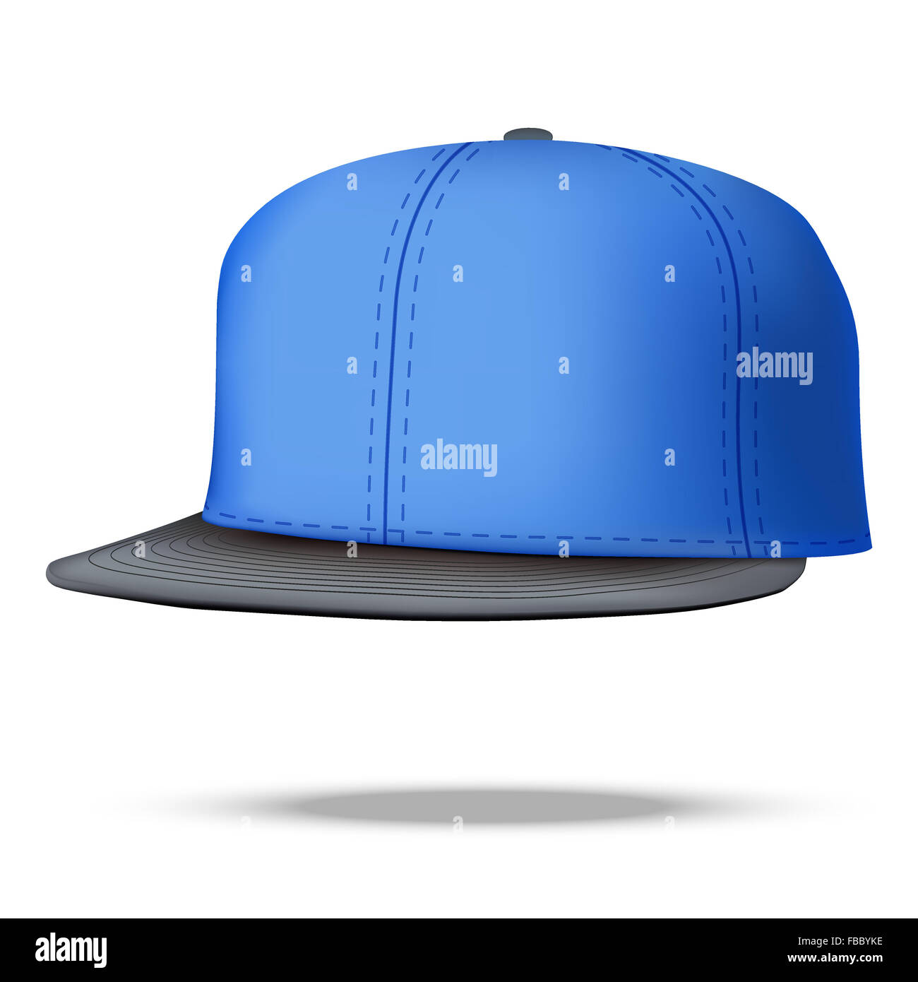Layout of Male color rap cap. illustration Stock Photo - Alamy