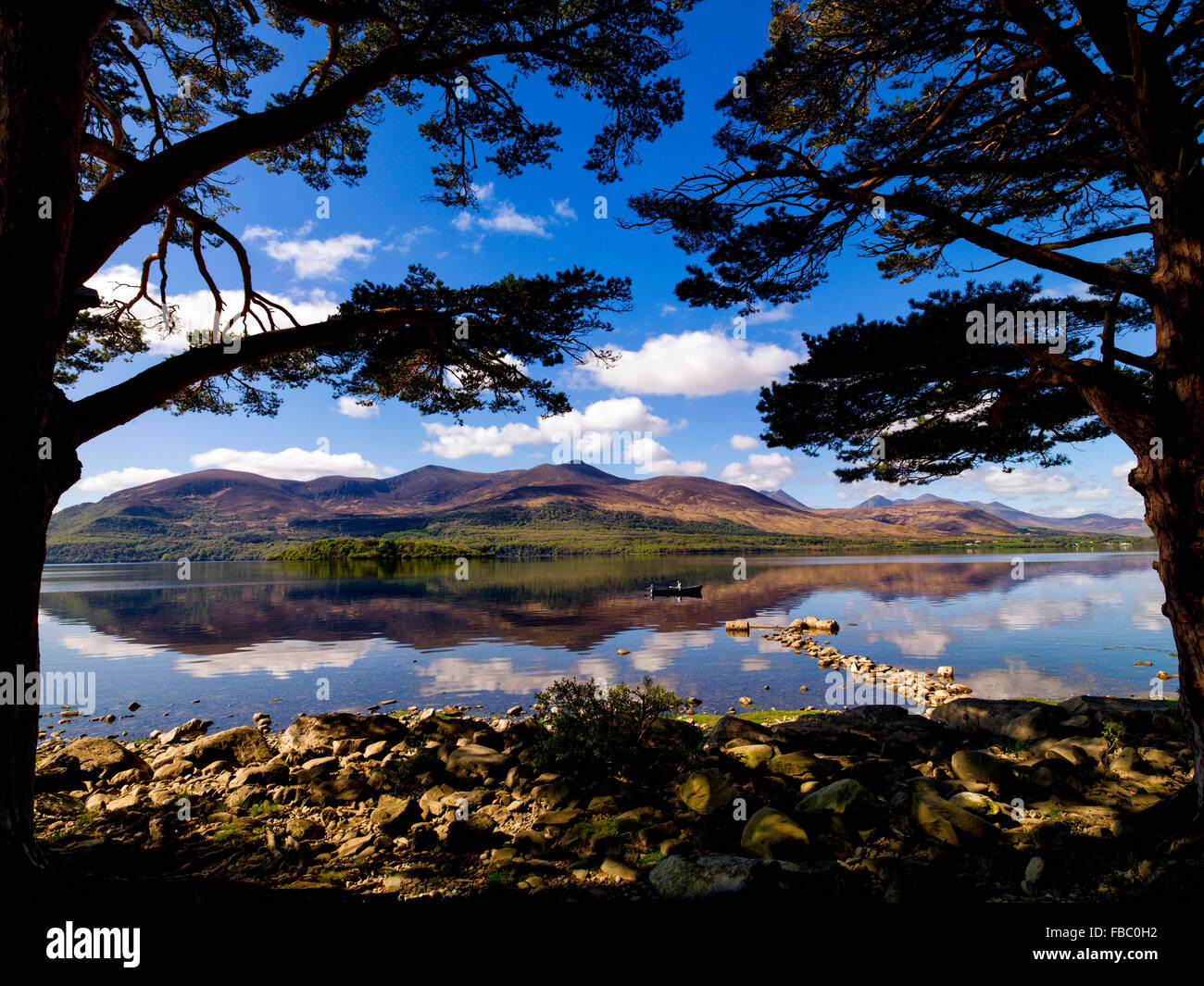 Lough Leane and Macgillcuddy's Reeks, Killarney National Park, Kerry ...