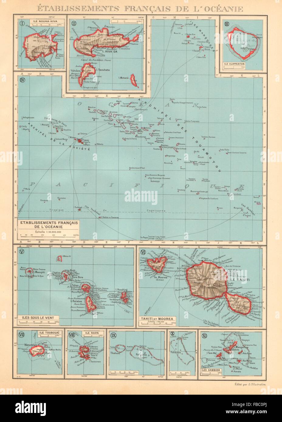 Moorea, tahiti map hi-res stock photography and images - Alamy