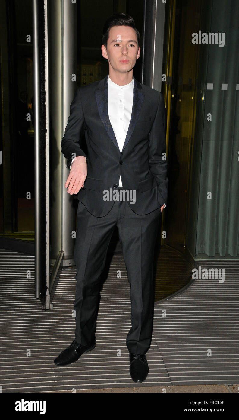 London, UK. 13th January, 2016. Lorcan London at the Le Corsaire VIP ...