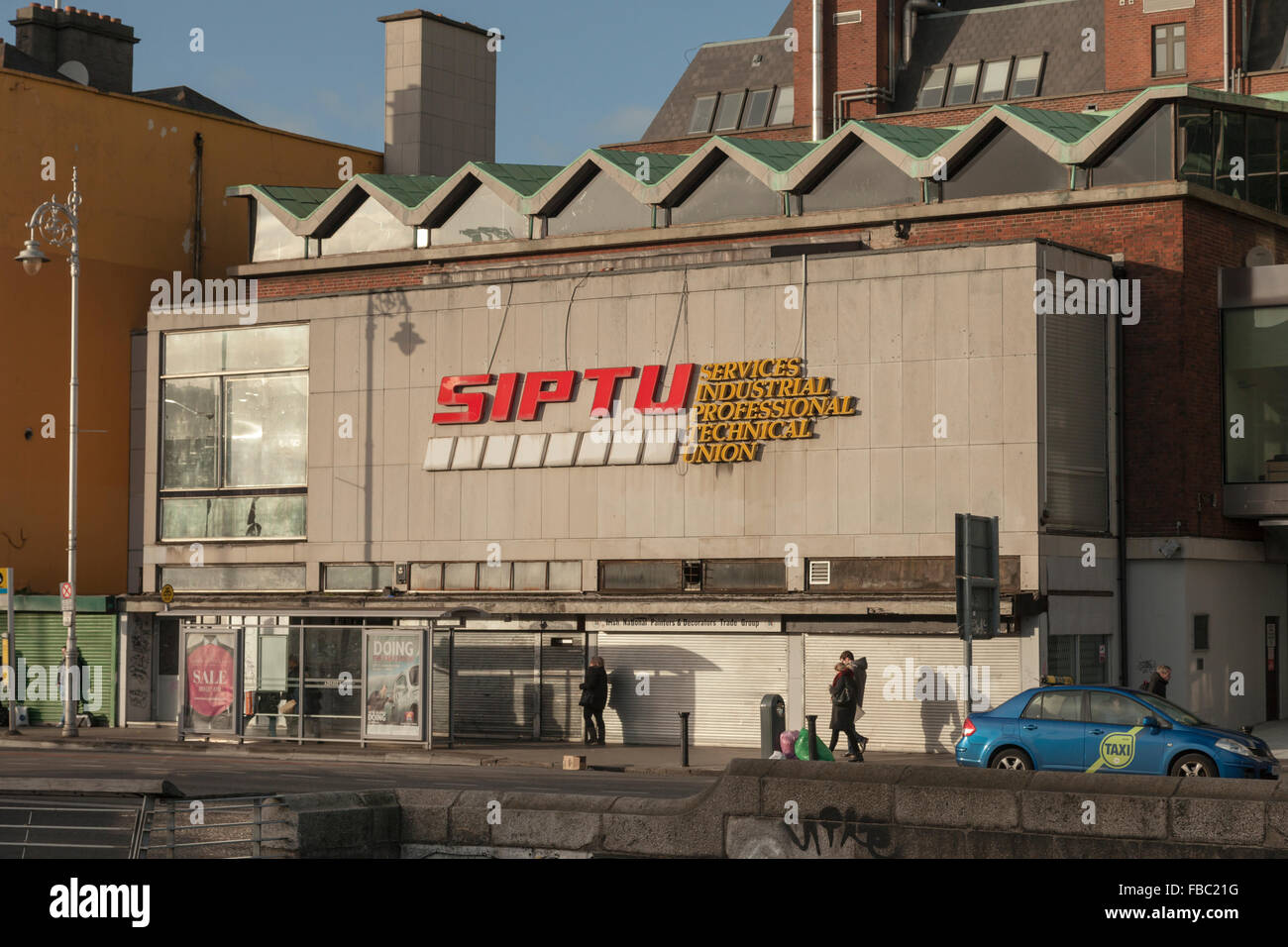 Dublin, SIPTU Union Stock Photo - Alamy