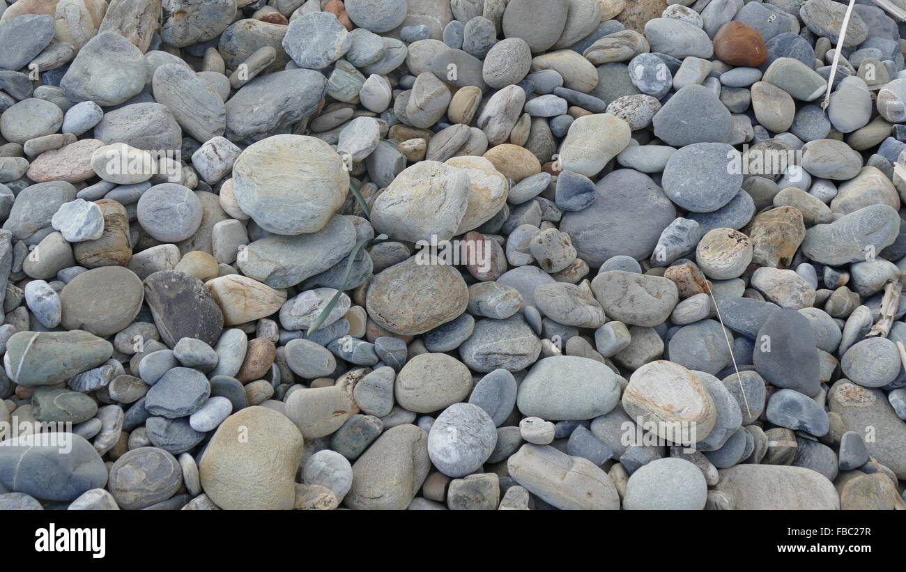 Beach with colored stones hi-res stock photography and images - Alamy