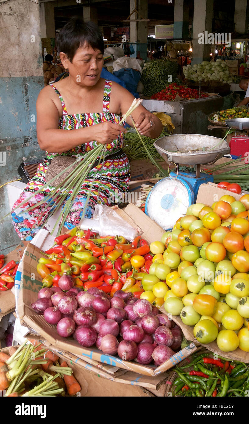 Philippines Leyte Ormoc city The market Adrian Baker Stock Photo - Alamy