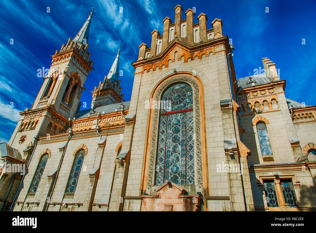 Catholic church of the old Georgia Caucasus Batumi Stock Photo - Alamy