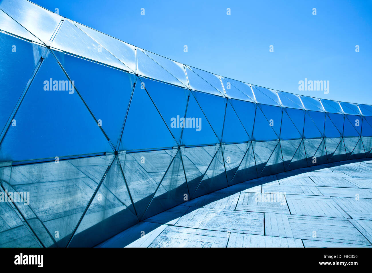 Metallic structure on blue tones. Horizontal Stock Photo - Alamy
