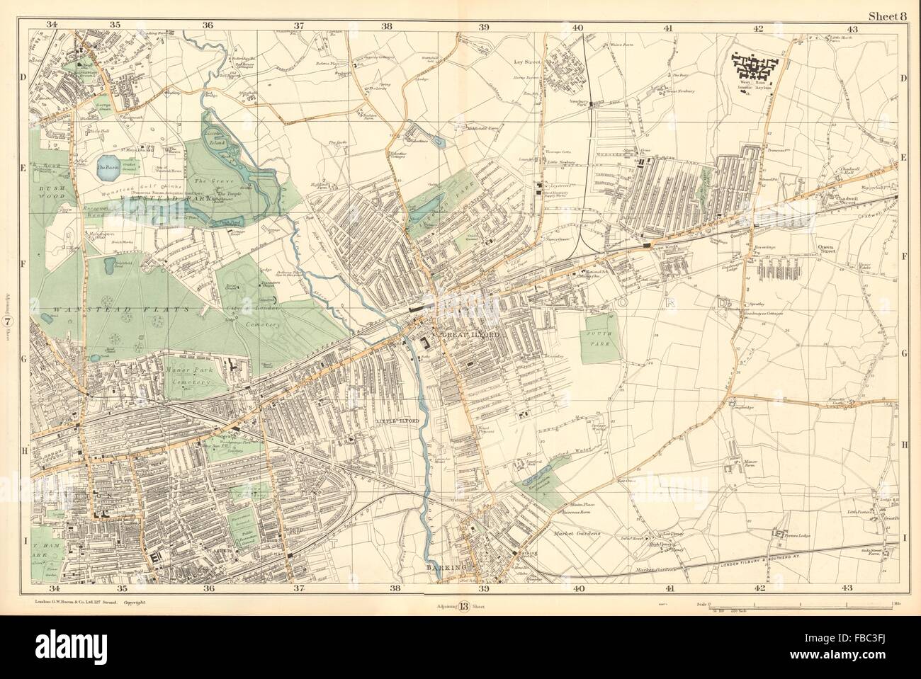 WANSTEAD ILFORD BARKING Forest Gate Seven Kings Chadwell Heath. BACON ...
