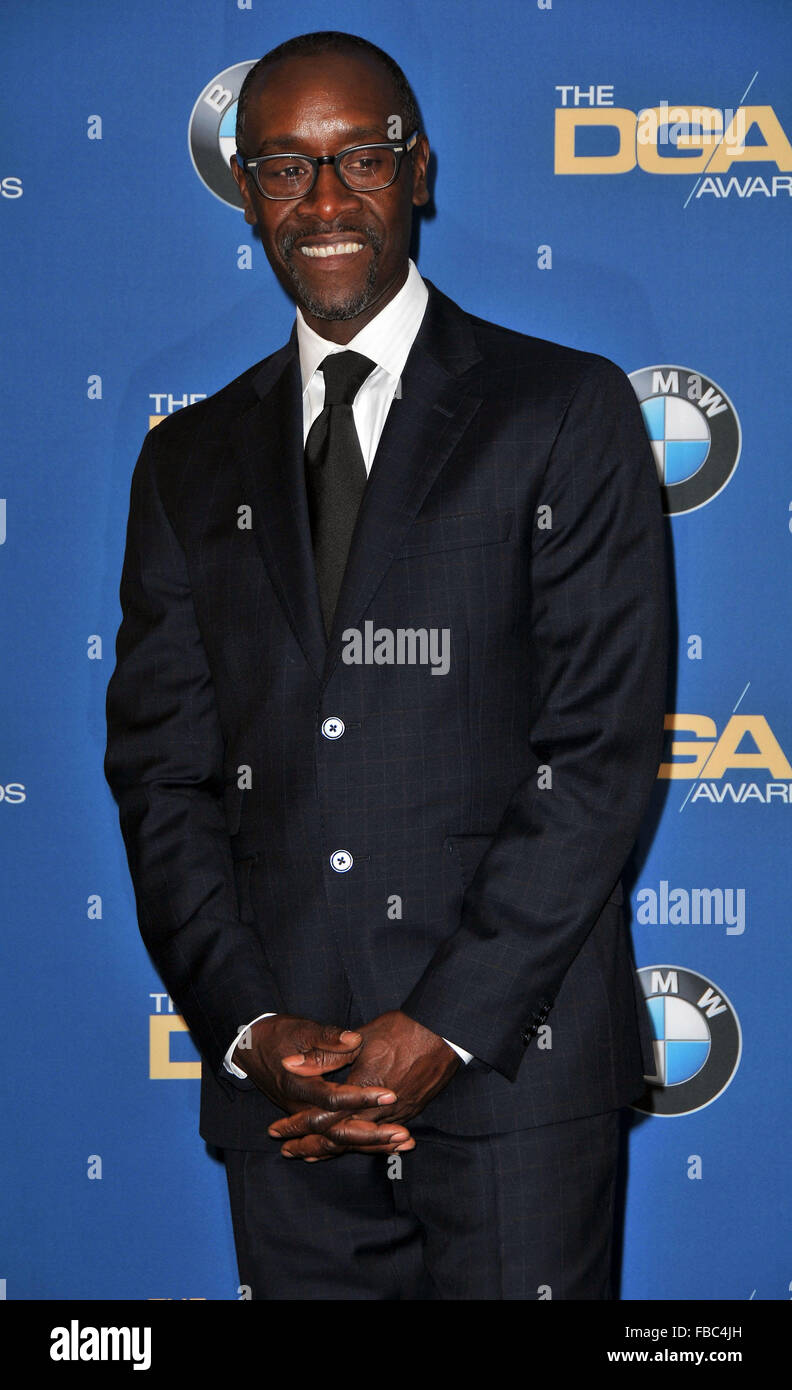 Los Angeles, USA. 250114. Don Cheadle at the 66th Annual Directors ...