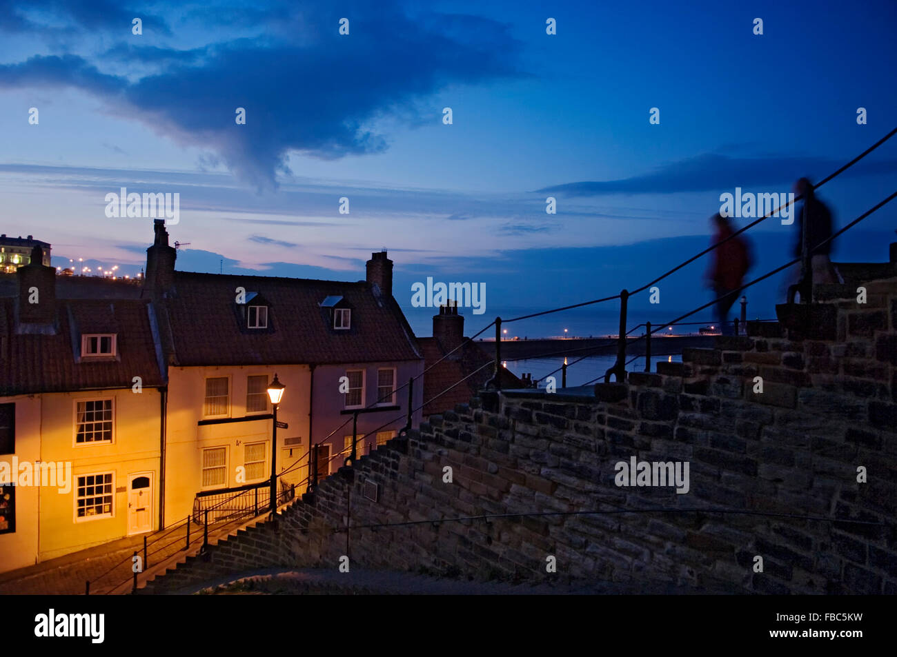Whitby uk stairs hi-res stock photography and images - Alamy