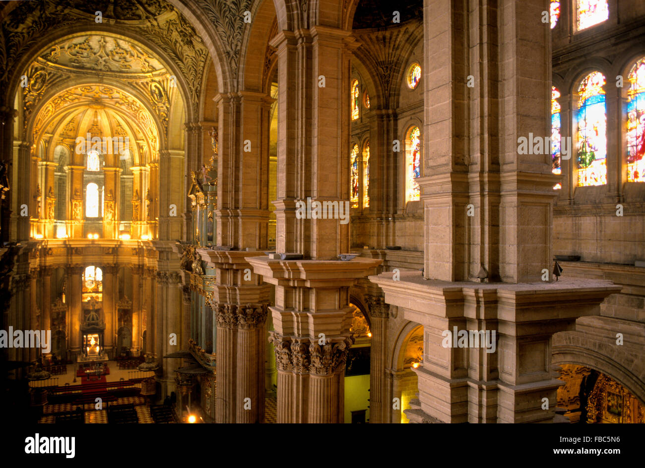 Aerial view interior central nave hi-res stock photography and images ...