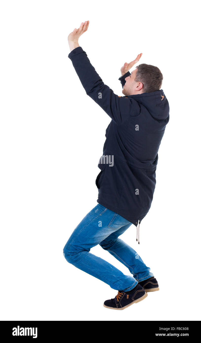 Trying to keep balance Cut Out Stock Images & Pictures - Alamy