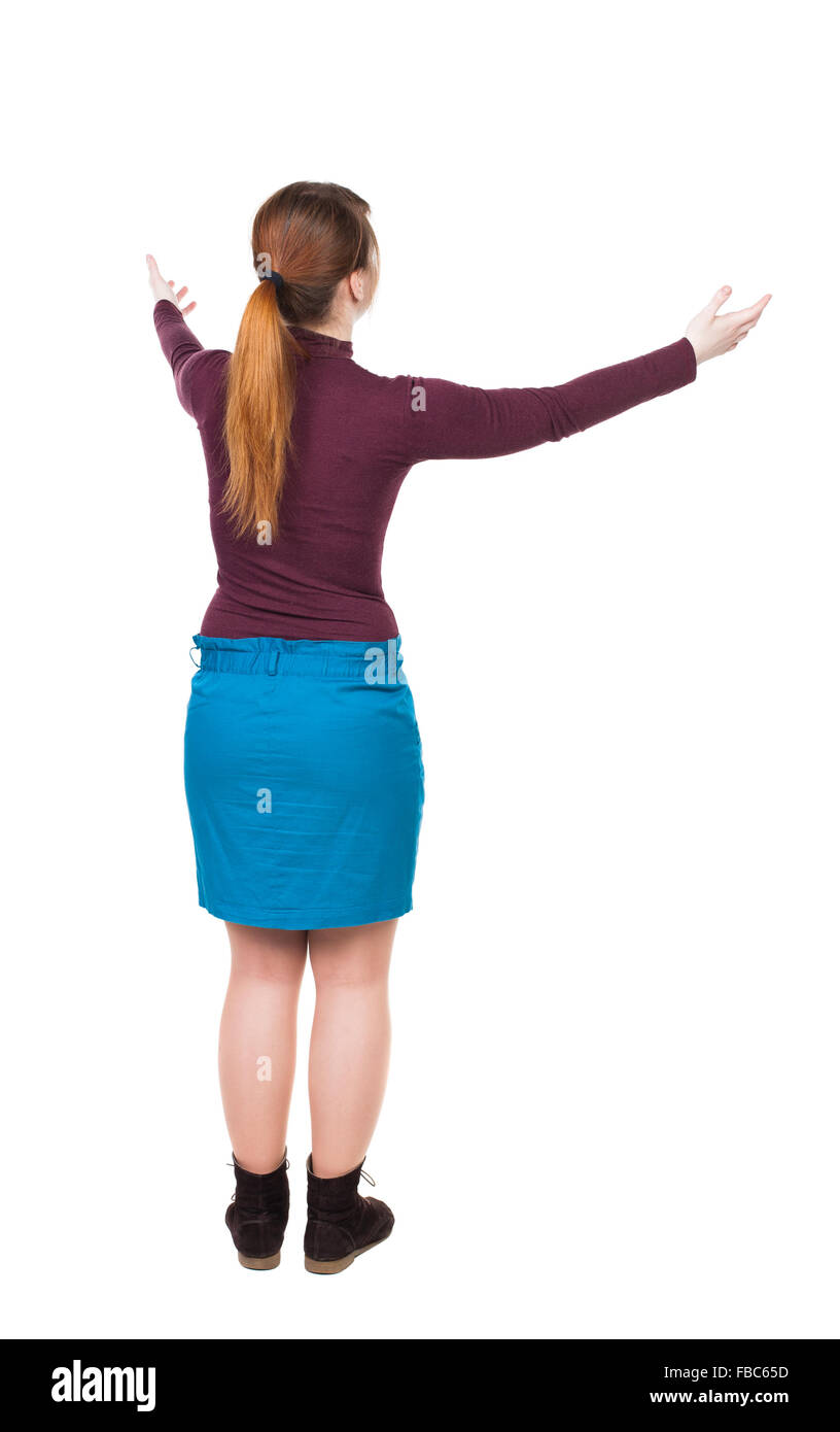 Show backside Cut Out Stock Images & Pictures - Alamy