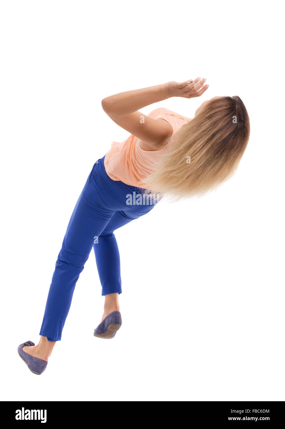 Slipping woman hi-res stock photography and images - Alamy