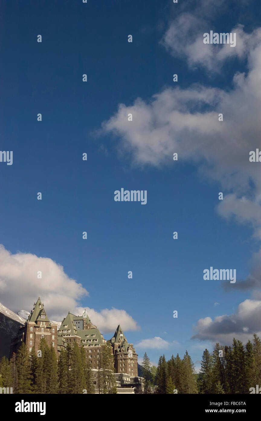 Fairmont Banff Springs hotel. Banff, Alberta, Canada. North America ...