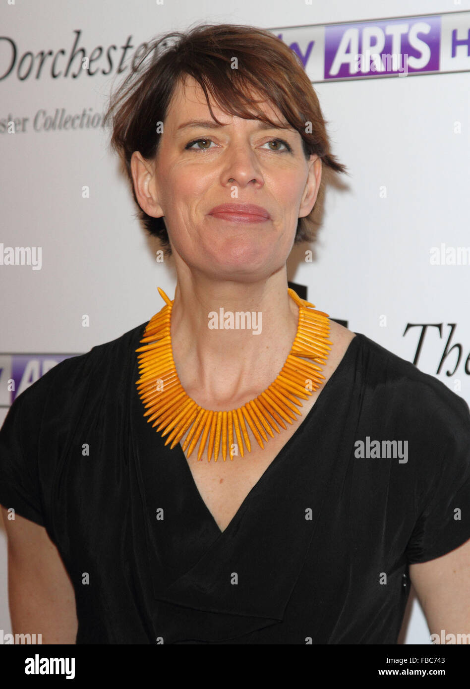 London. UK. Clio Barnard at the South Bank Sky Arts Awards Arrivals at ...