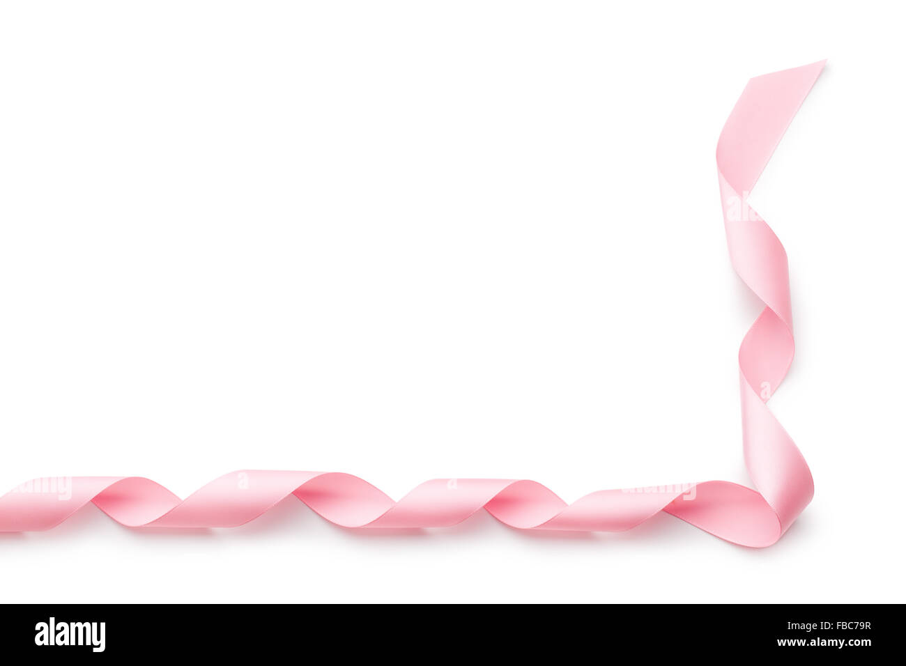 Pink Ribbon Bow Border