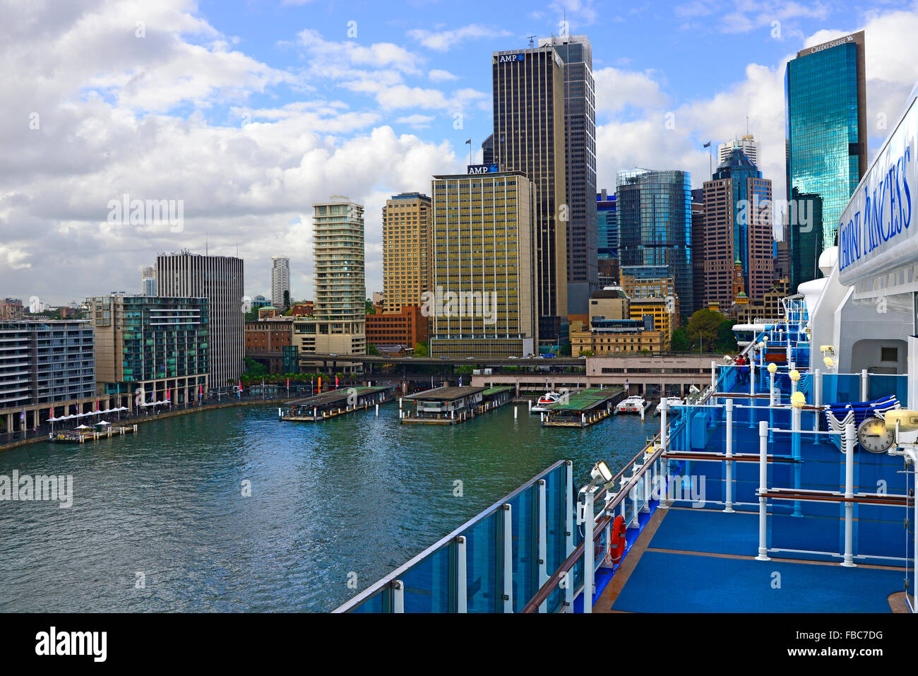 Circular Quay Docks Sydney Australia New South Wales AU Stock Photo - Alamy
