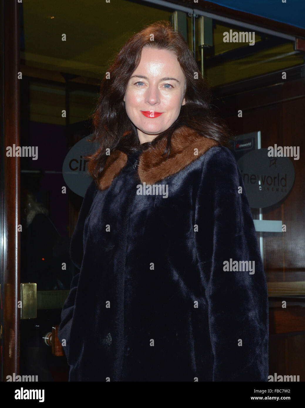 London. UK. Amanda Drew at the Private Lives screening at the Cineworld ...