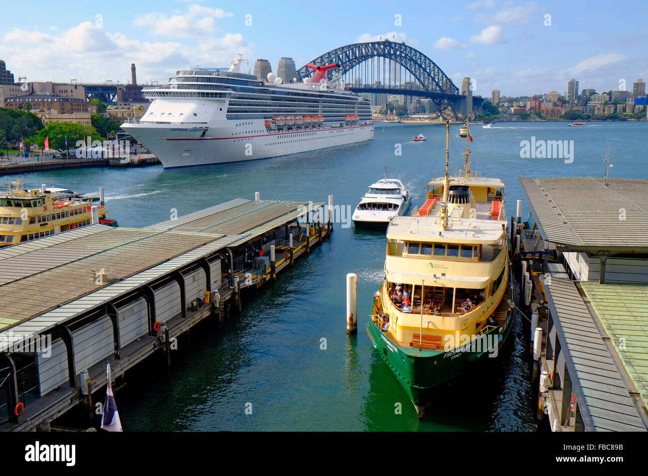 Sydney Harbour Bridge Australia New South Wales AU Stock Photo - Alamy