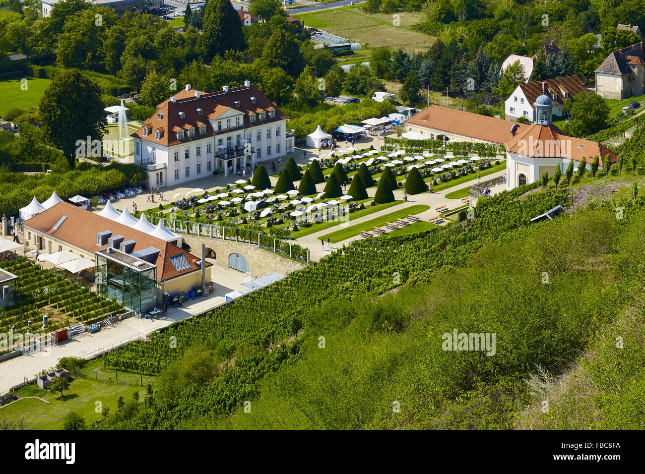 Castle Wackerbarth, Radebeul, Saxony, Germany Stock Photo - Alamy