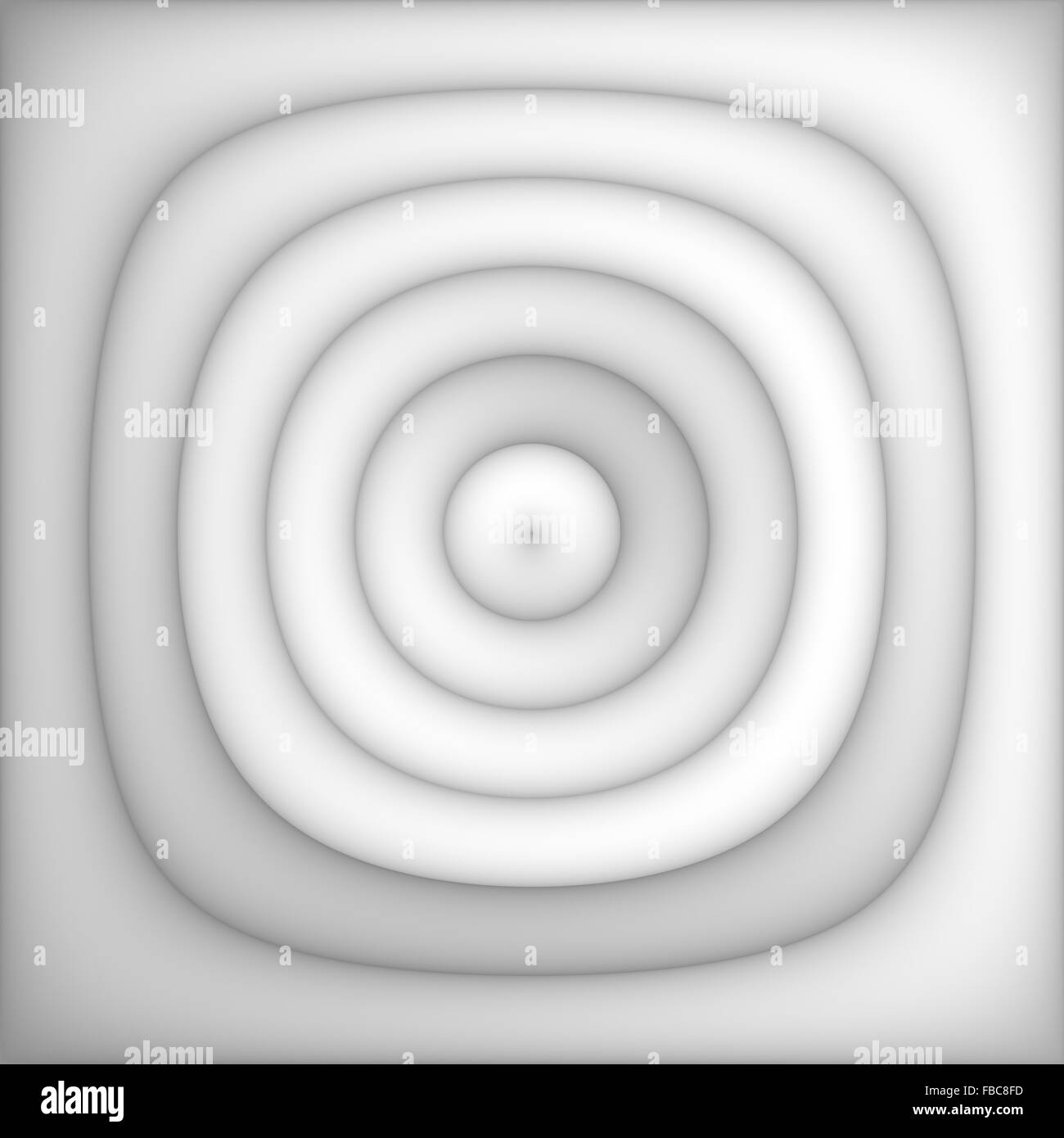 Raster Greyscale Gradient Concentric Circles Light Abstract Background ...