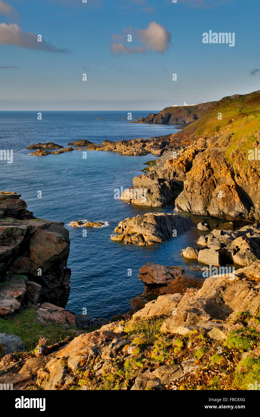 Geevor Cliffs and Pendeen Watch Cornwall; UK Stock Photo - Alamy