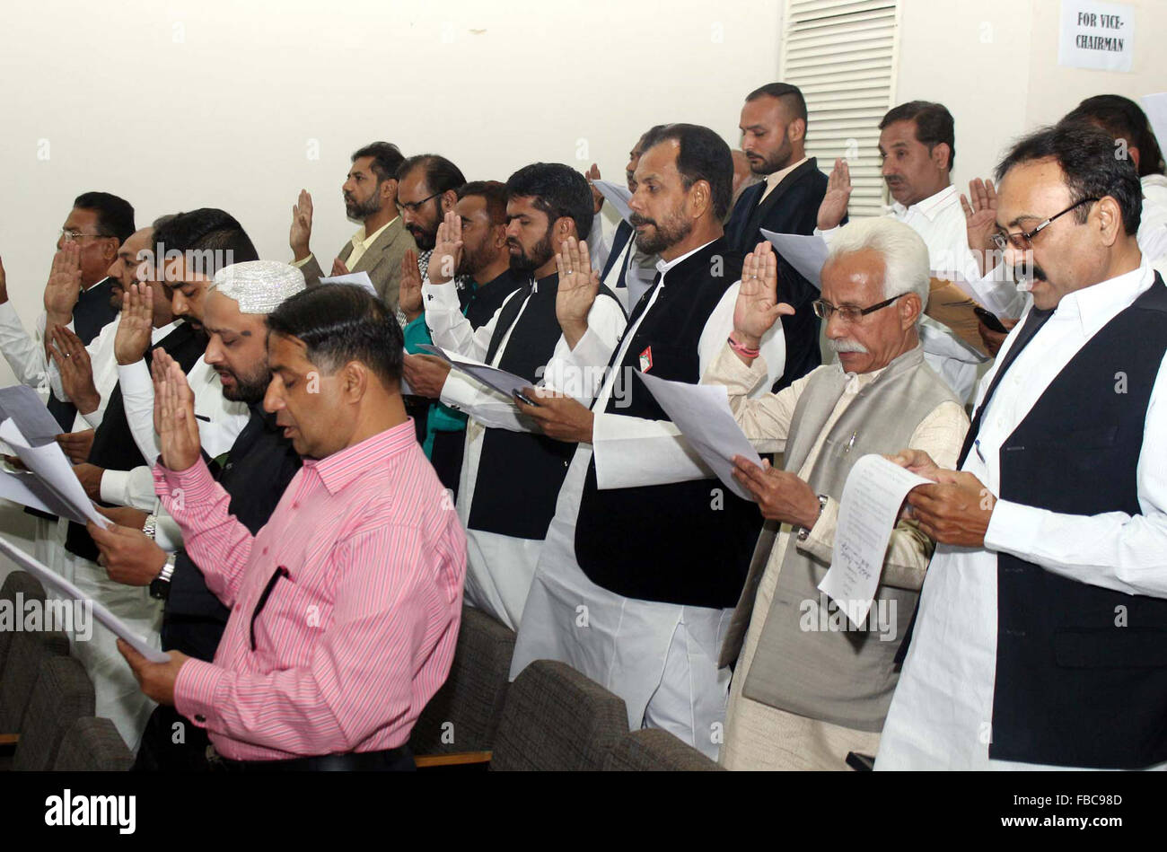 Presiding Officers and Judicial Officers administers oath to members ...