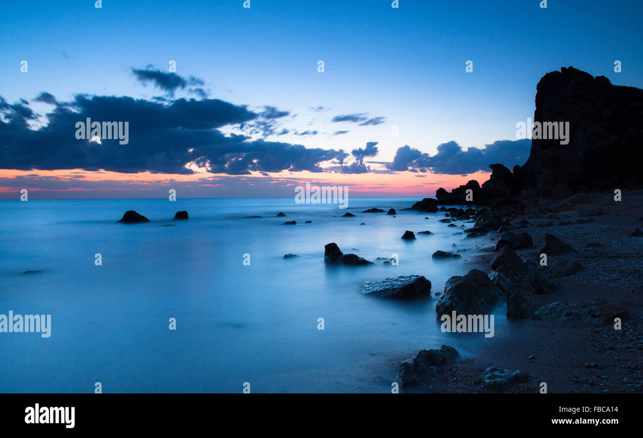 coast of the Sea of Azov Stock Photo - Alamy