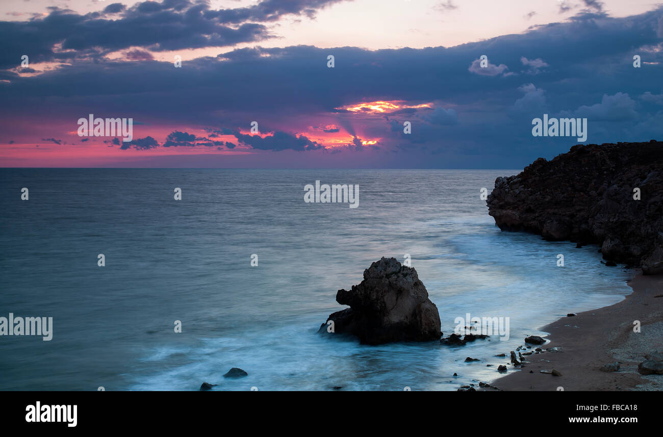 coast of the Sea of Azov Stock Photo - Alamy