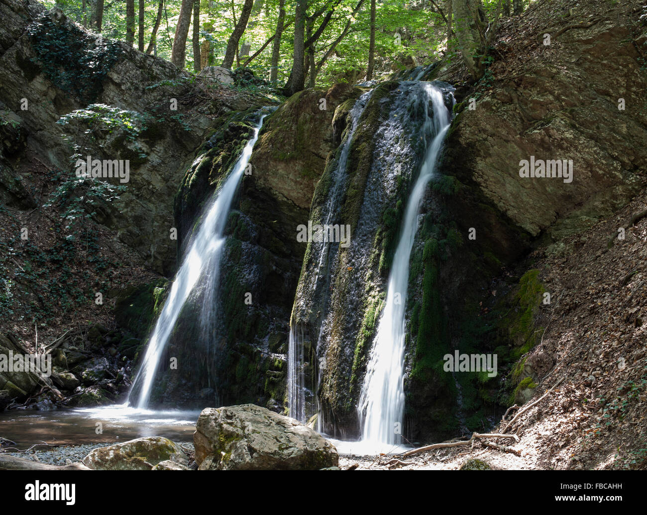 Waterfalls in the mountains hi-res stock photography and images - Alamy
