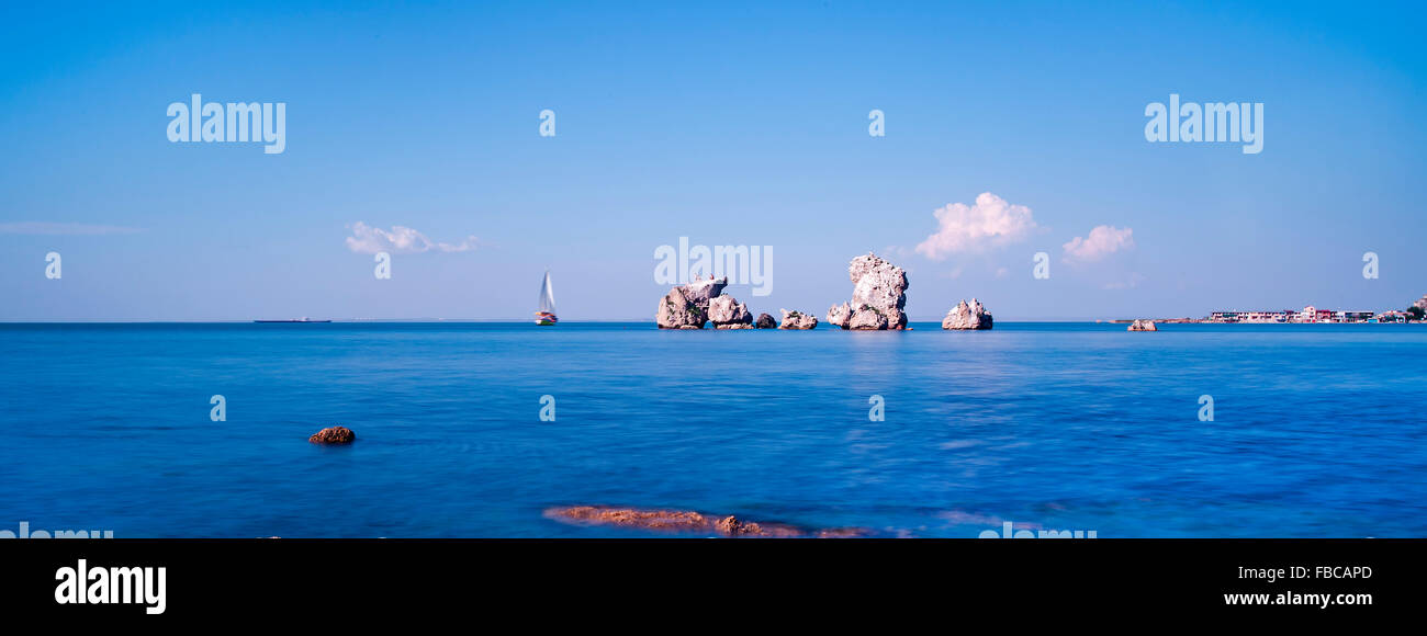 coast of the Sea of Azov Stock Photo - Alamy