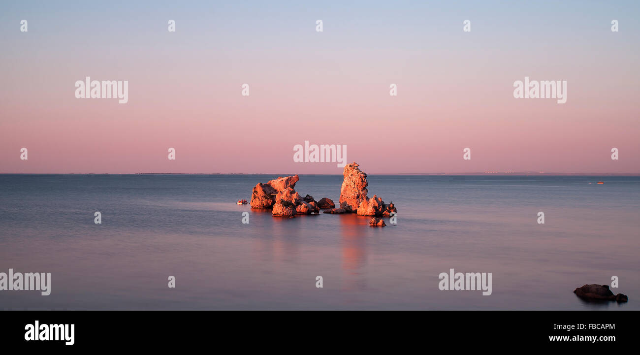 coast of the Sea of Azov Stock Photo - Alamy