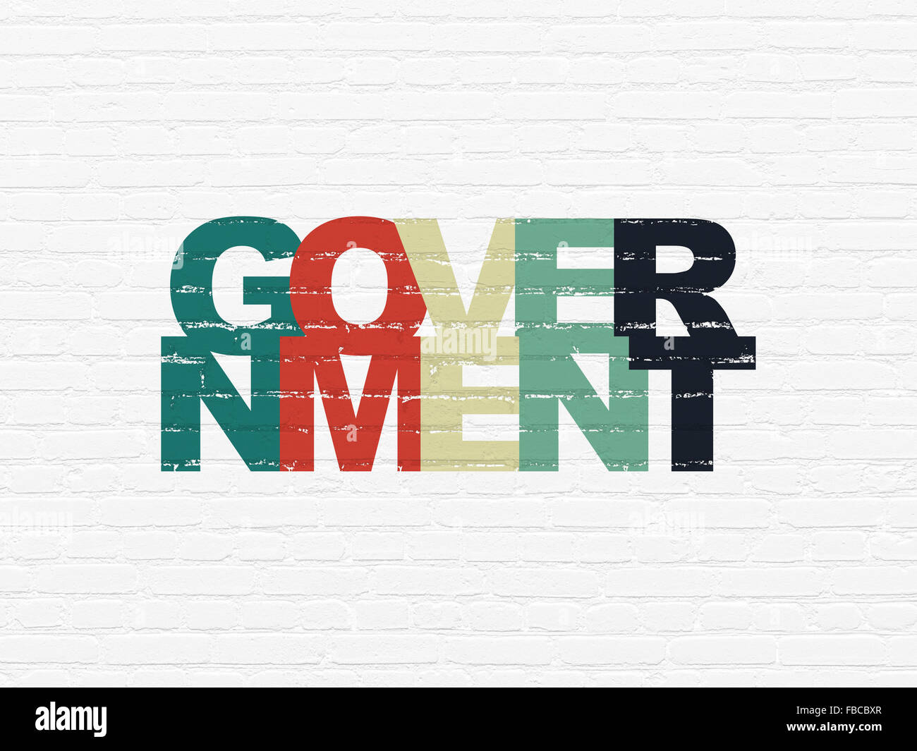 Politics concept: Government on wall background Stock Photo - Alamy