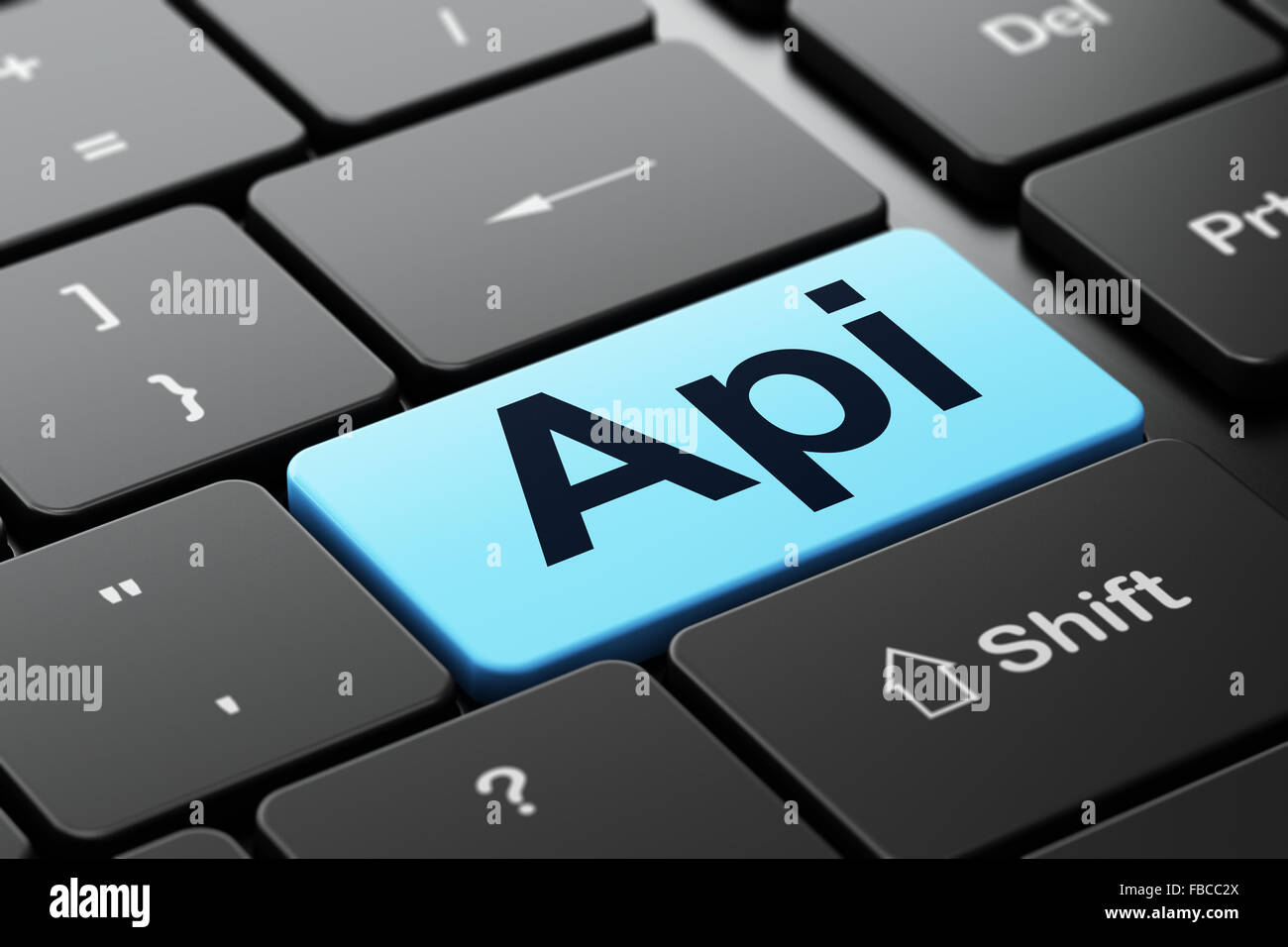 Programming concept: Api on computer keyboard background Stock Photo ...