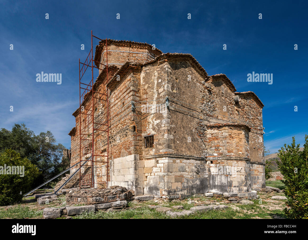 St. Nicholas Monastery Church, 13th century, near village of Mesopotam ...