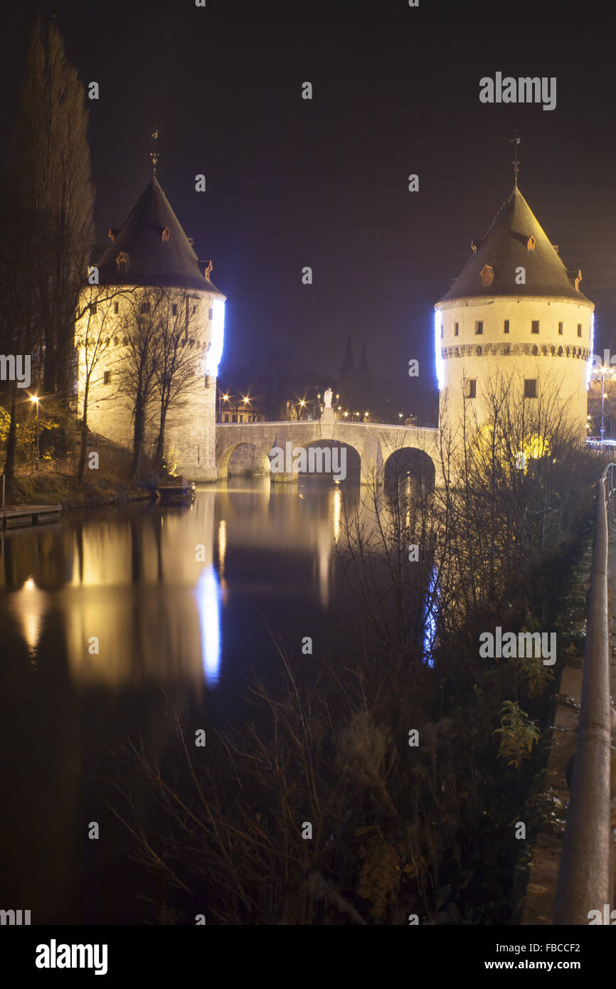 Broeltorens in the city of Kortrijk Belgium Stock Photo - Alamy