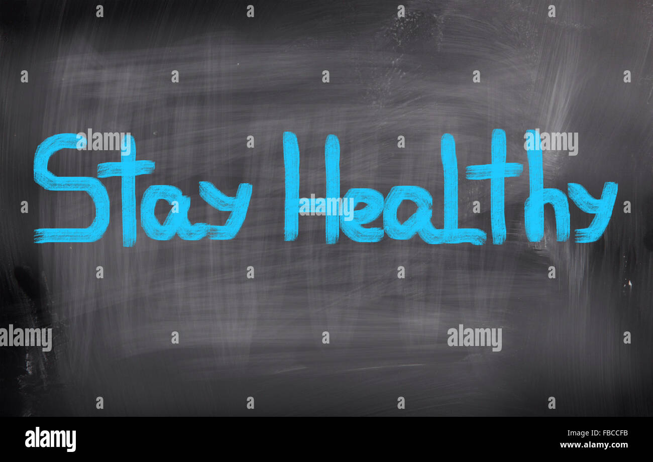Stay Healthy Concept Stock Photo - Alamy