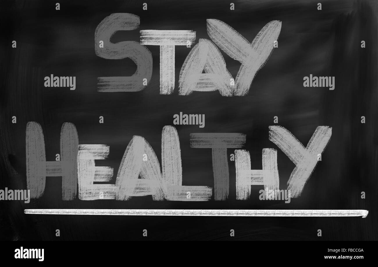 Stay Healthy Concept Stock Photo - Alamy
