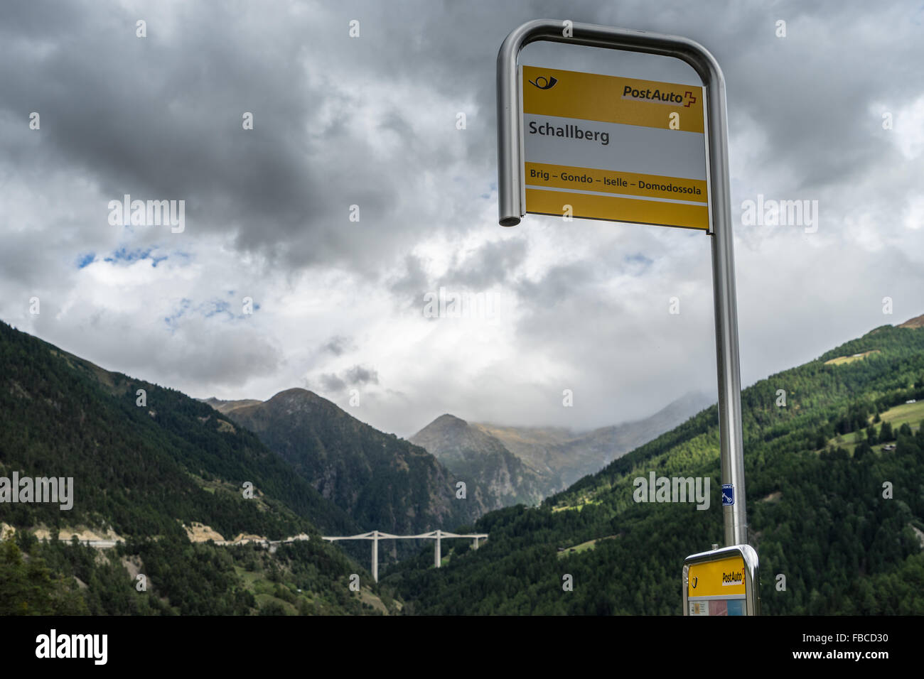 Alpine Bus Stop High Resolution Stock Photography and Images - Alamy