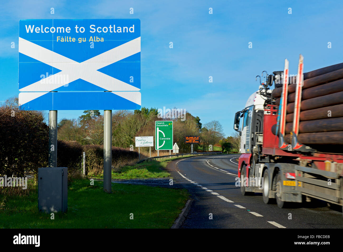 Welcome To Scotland Stock Photos & Welcome To Scotland Stock Images - Alamy