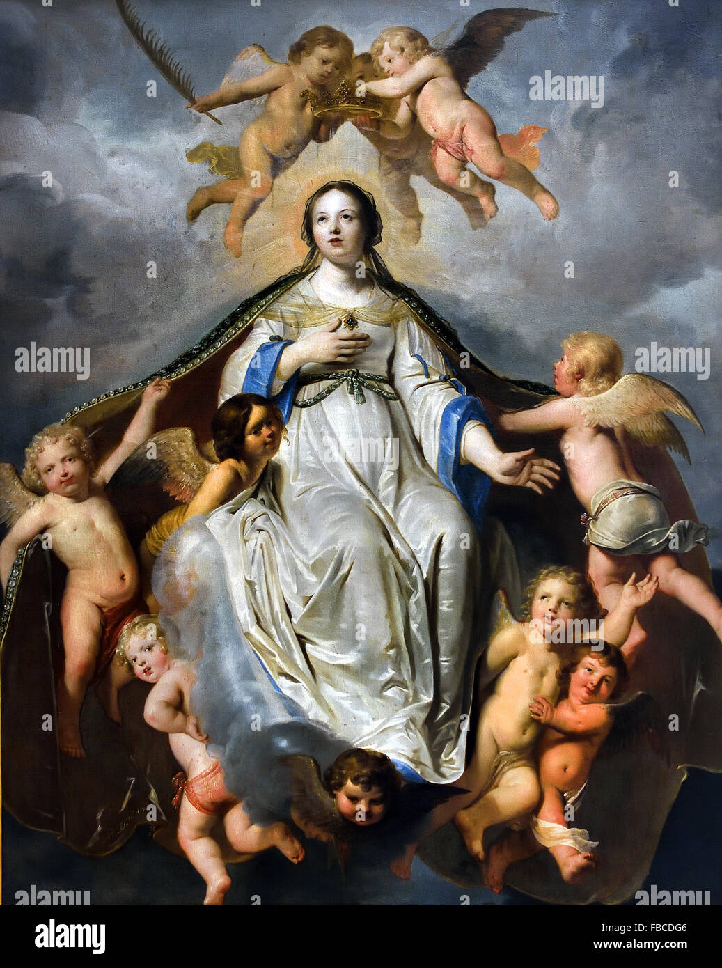 The Assumption de la Vierge 1600-1652 Pieter - Peter Fransz de Grebber ...