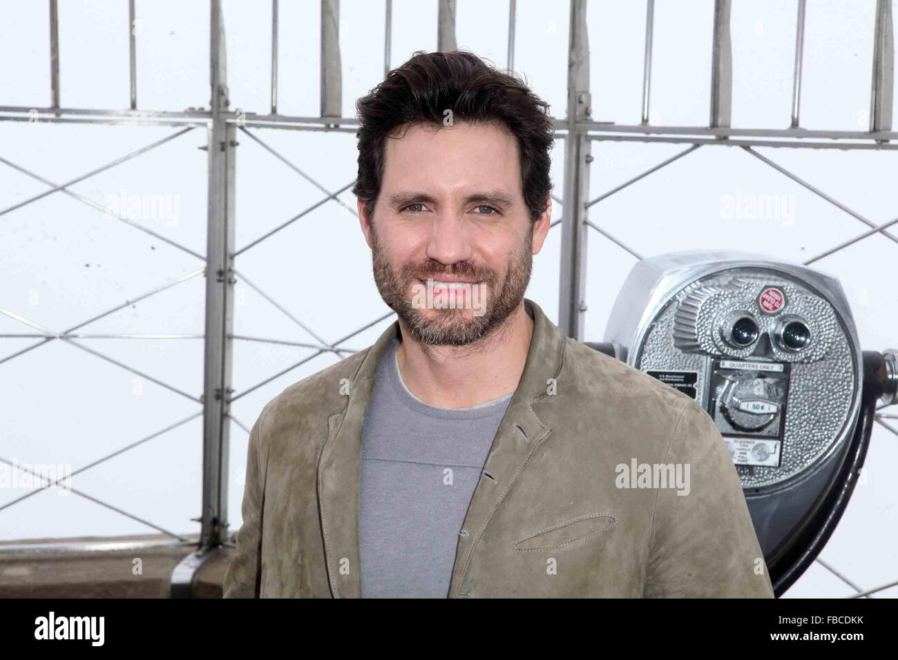 Point Break and Joy star Edgar Ramirez attends a photocall at the ...